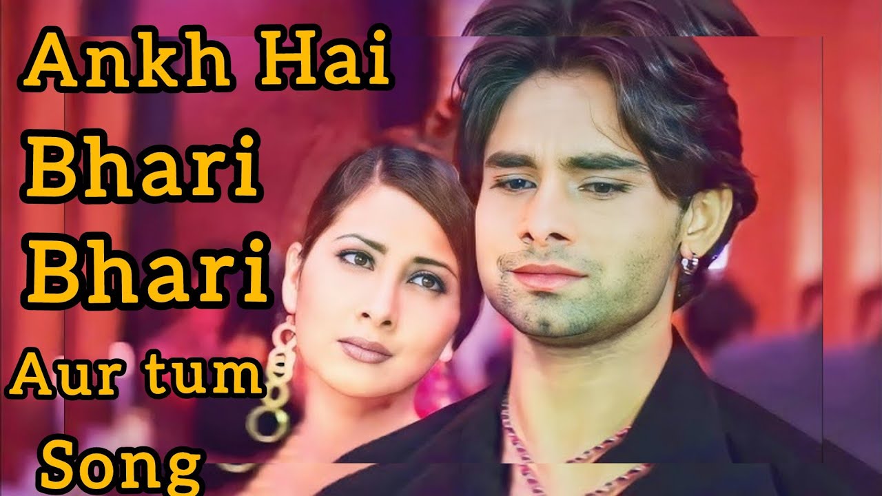 Aankh hai bhari Bhari aur tum ll sitar tone +bright ll Kumar Shanu # ...