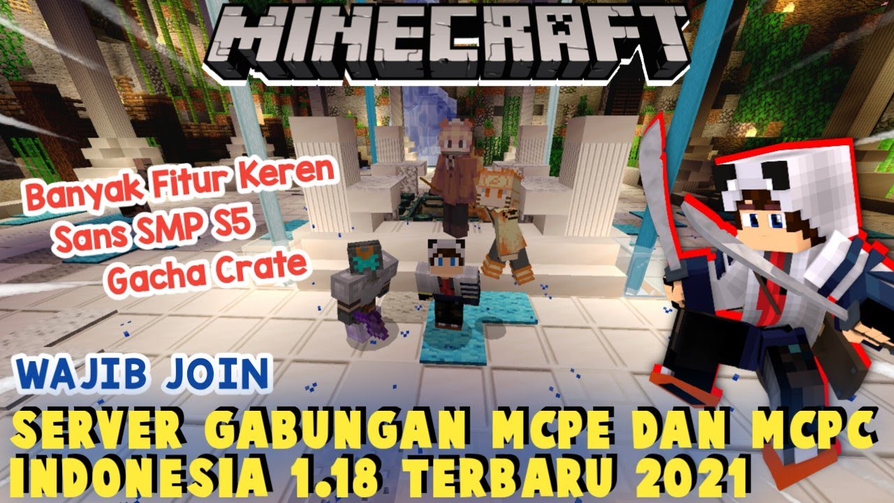 TOP SERVER GABUNGAN MCPC DAN MCPE INDONESIA 1.18 INDONESIA TERBARU 2021 ...