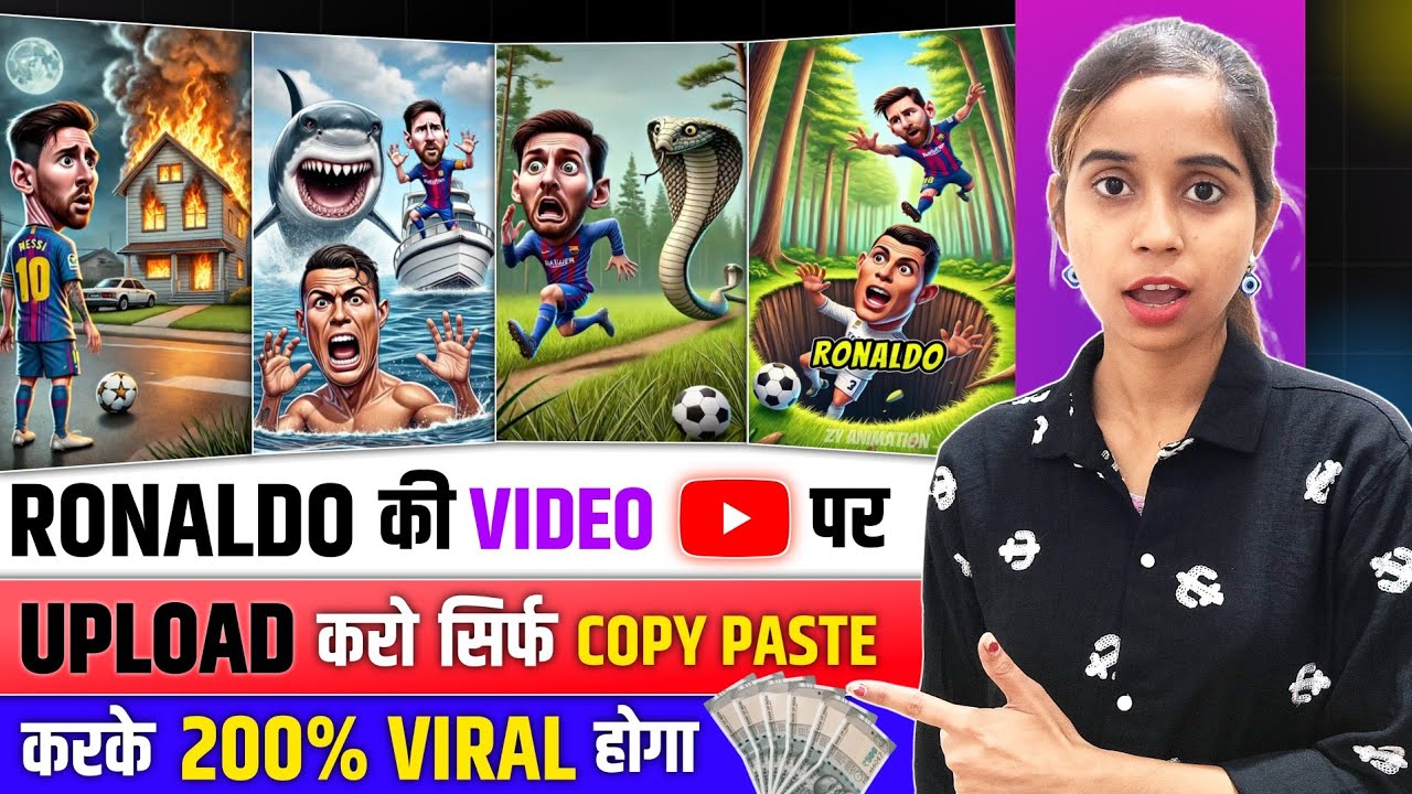 best youtube channel ideas | copy paste video on youtube and earn money | copy paste on youtube ...