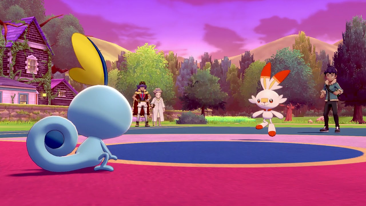 Pokemon Shield - PKMN Trainer Hop (Battle 2) - YouTube