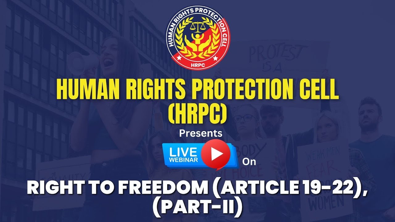 Right to Freedom (Article 19-22), (Part-II) - YouTube