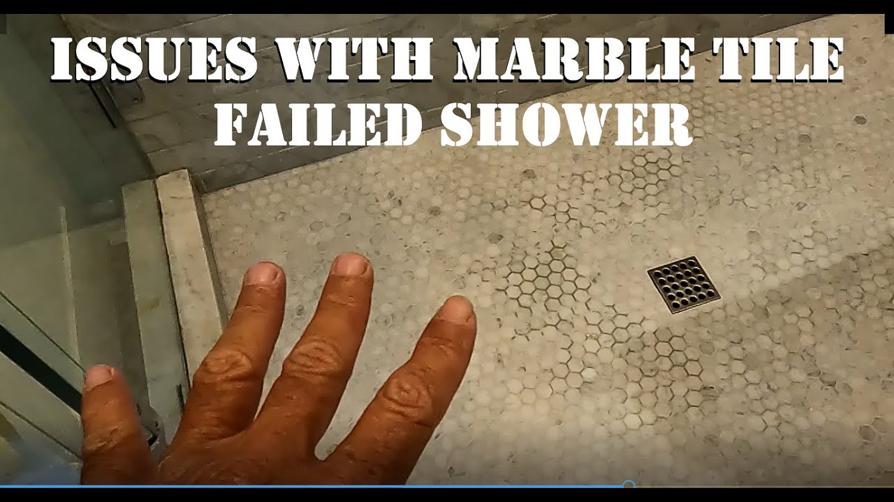 $25,000 MARBLE SHOWER FAILURE !! - YouTube