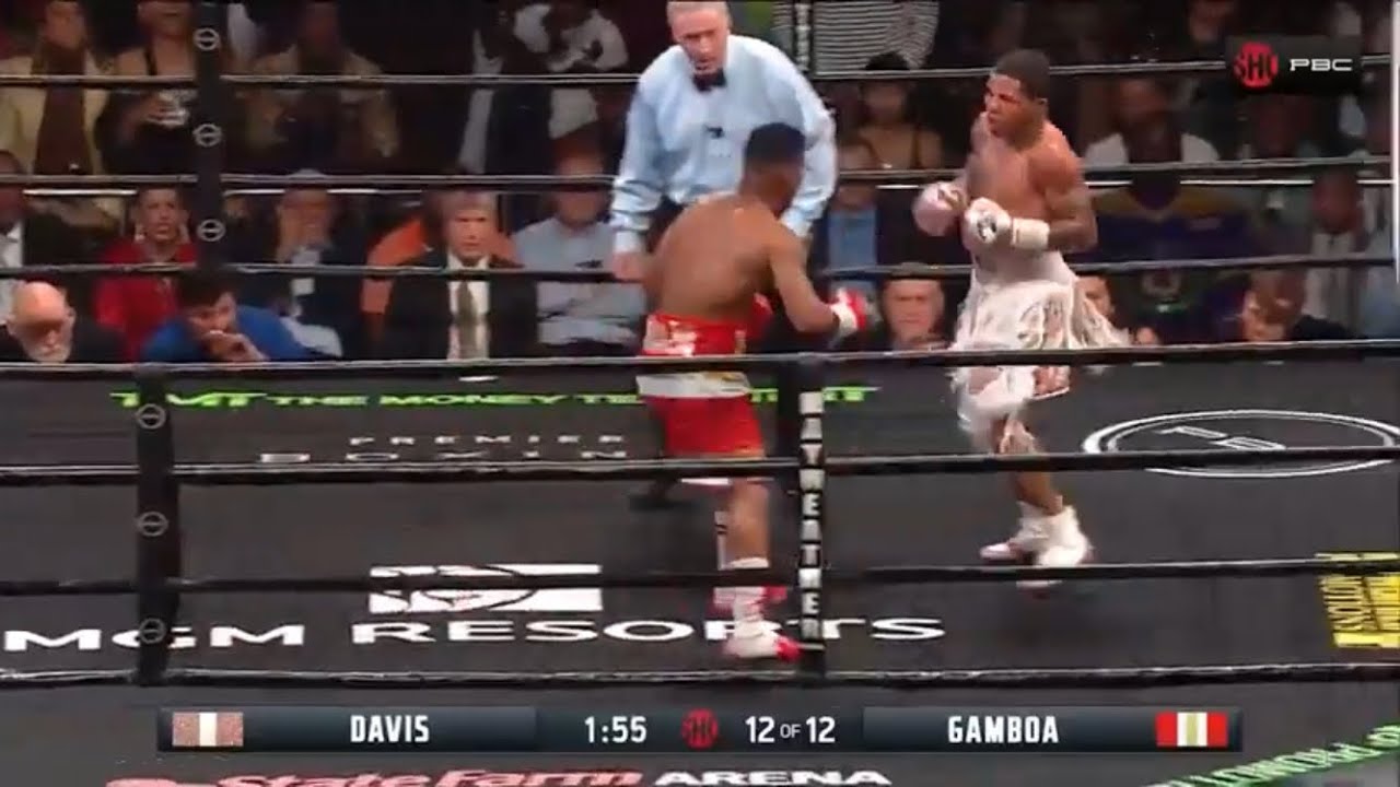 GERVONTA "TANK" DAVIS VS GAMBOA FULL FIGHT BREAKDOWN - YouTube