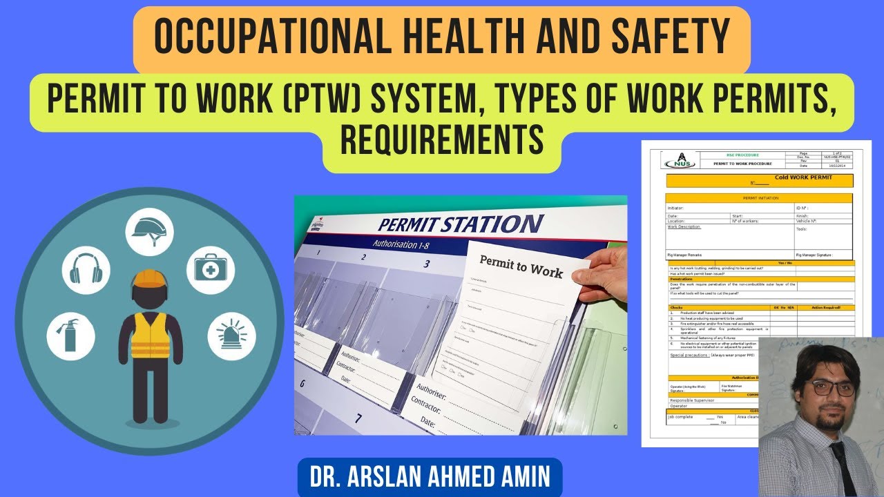 Occupational Health and Safety, Permit to Work (PTW) System, Types of ...