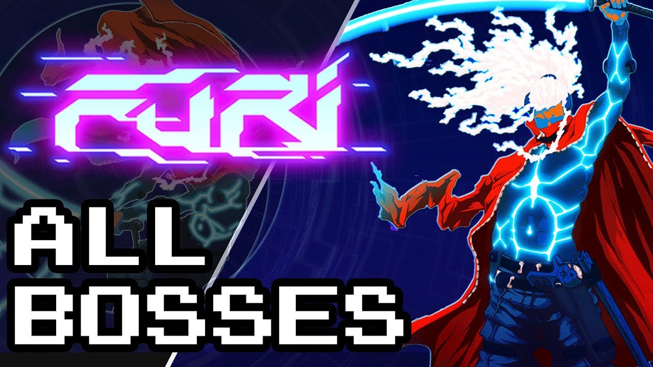FURI: All Bosses + Cutscenes - YouTube