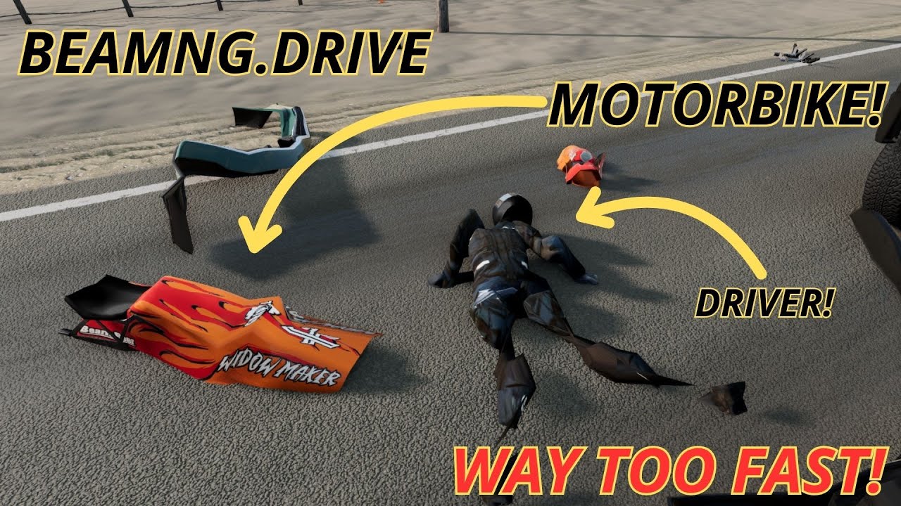BeamNG.drive - This MotorCycle Is CRAZY! - YouTube