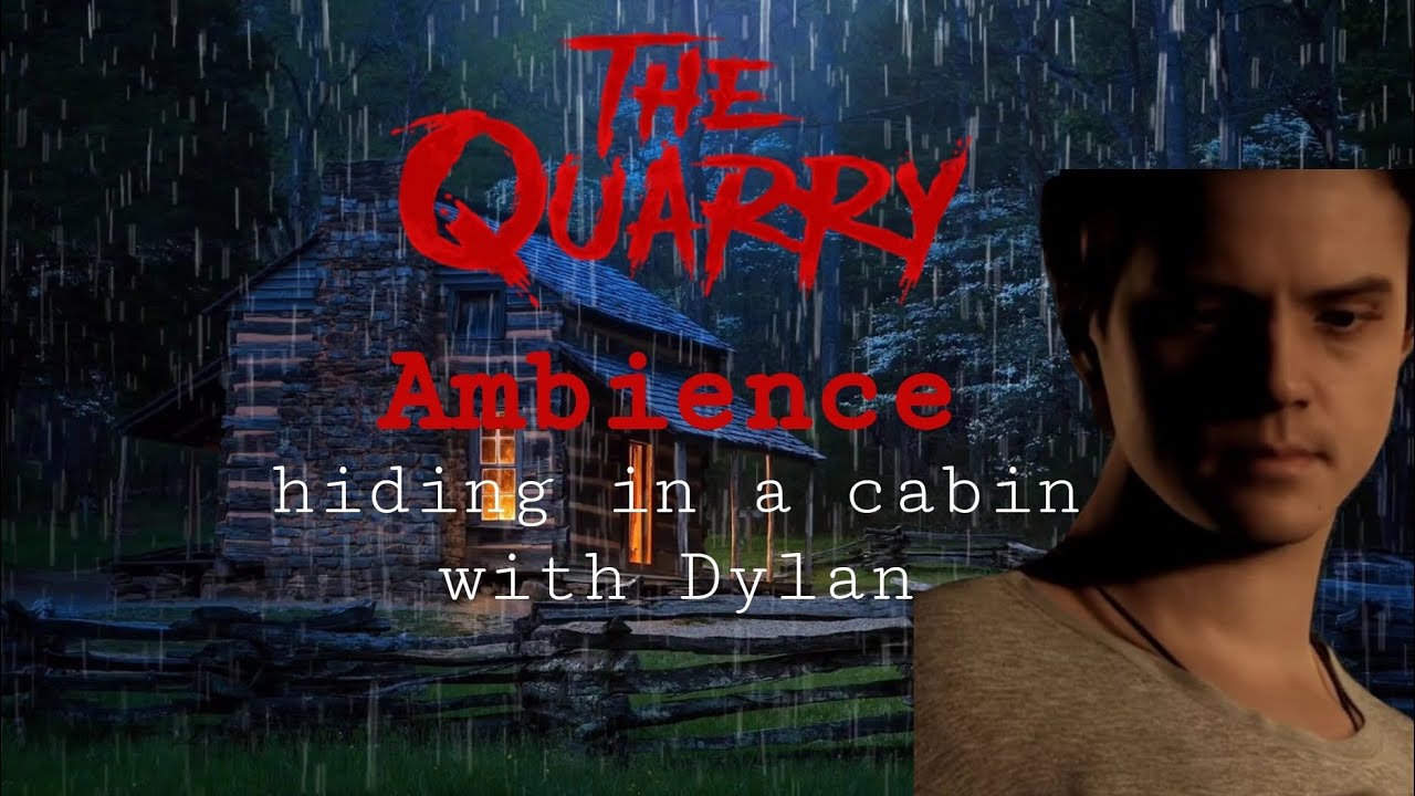 THE QUARRY Ambience - hiding in a cabin with Dylan - YouTube