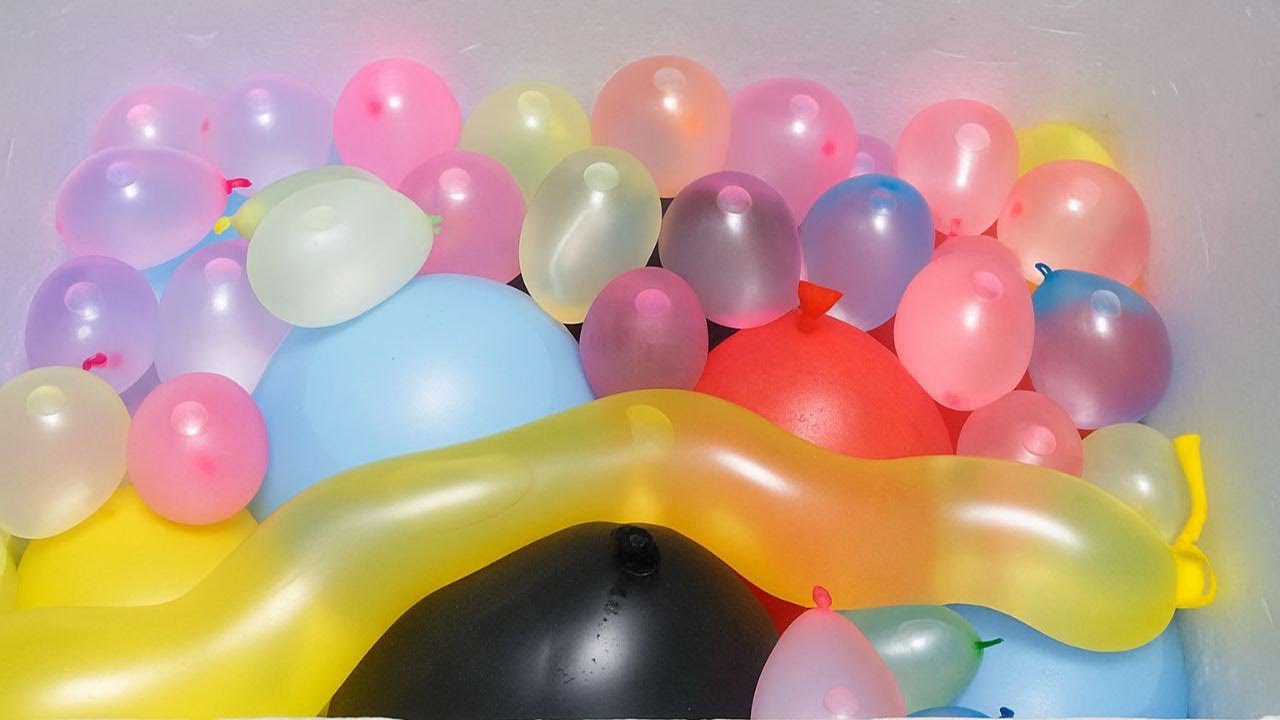 Popping Balloon | Pop Colorful Water Balloons - Fun Water Balloon ...