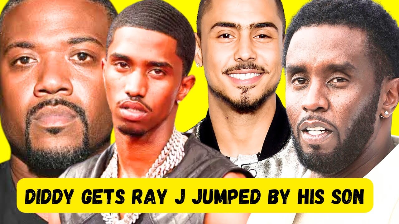 Diddy makes Son's FIGHT RAY J at Chris Brown Party over DL ZESTY DIDDY ...