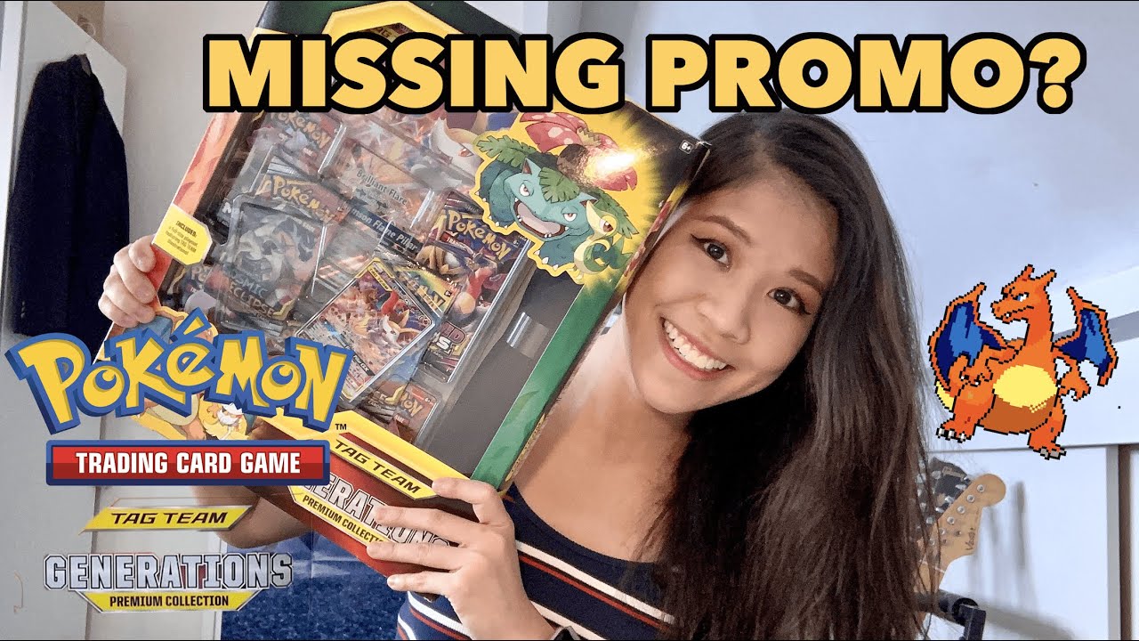 *MISSING PROMO?* Pokemon Charizard Generations Premium Tag Team ...