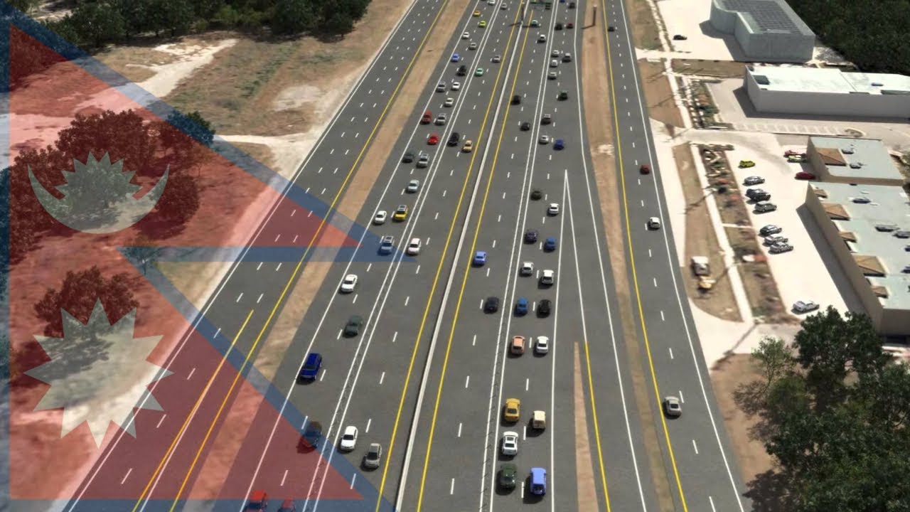 10 Lane Highway In Nepal Kathmandu - YouTube