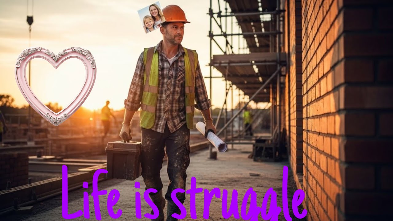Life is Struggle | Construction Worker's Path to Success - YouTube