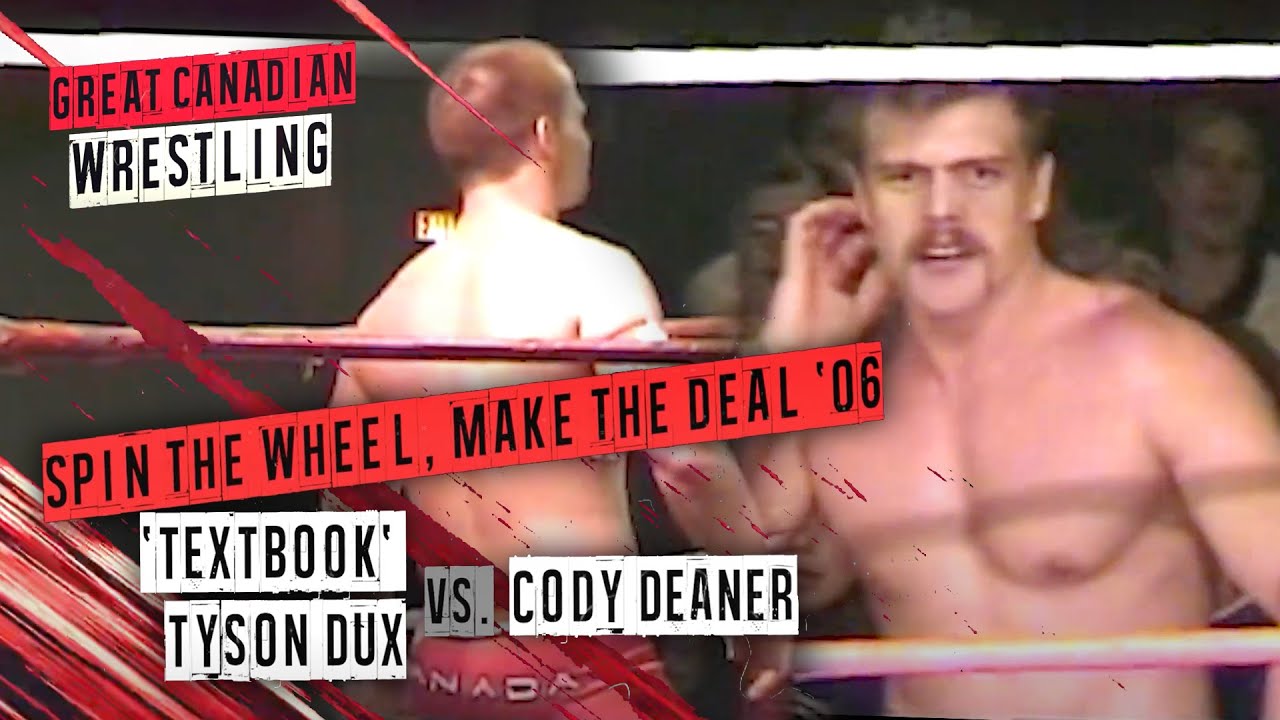 FULL MATCH: Cody Deaner vs. 'Textbook' Tyson Dux | GCW 06/08/2006 - YouTube