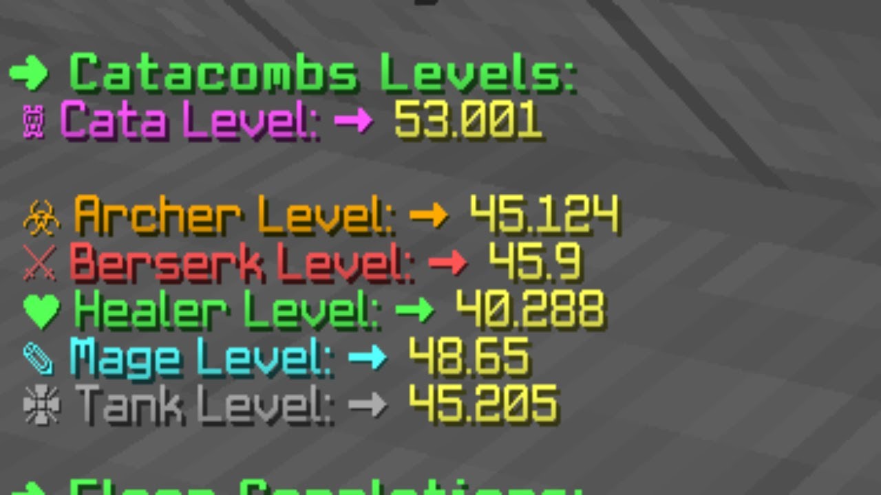 Catacombs 53! (Hypixel Skyblock) - YouTube