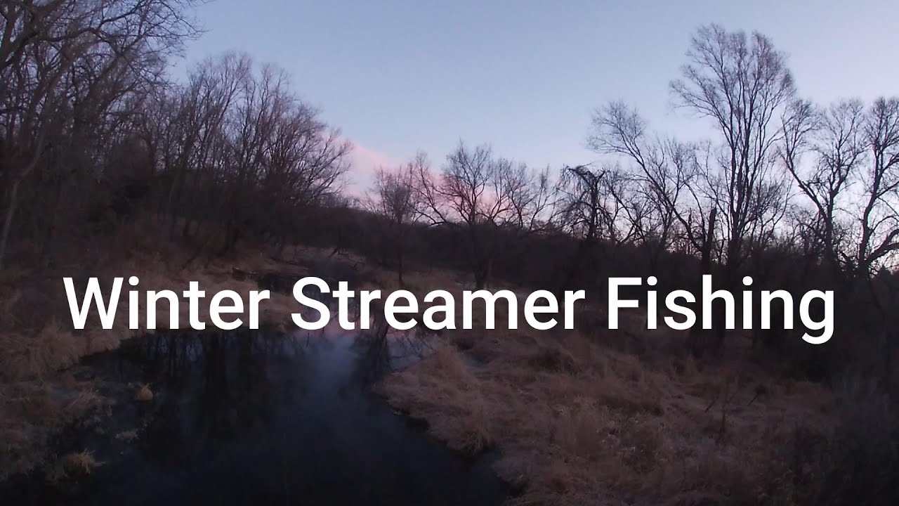 Winter Streamer Fishing - YouTube