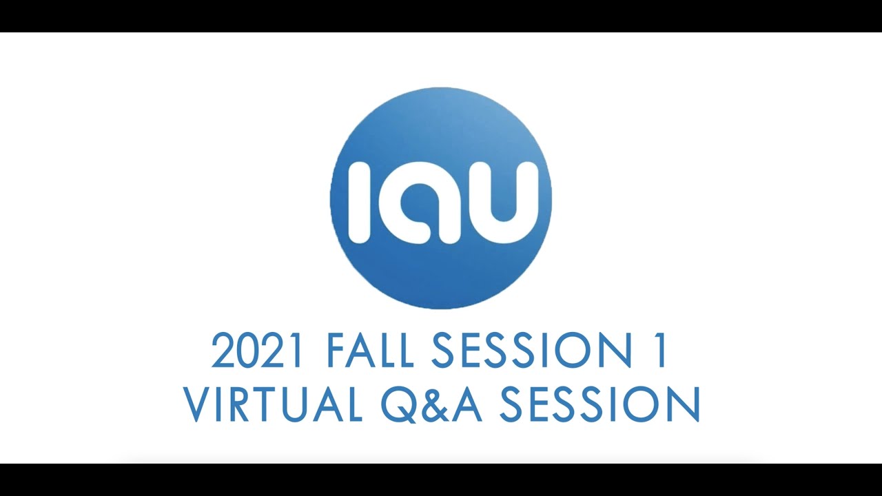 Virtual Q&A Session: 2021 Fall Session 1 - YouTube