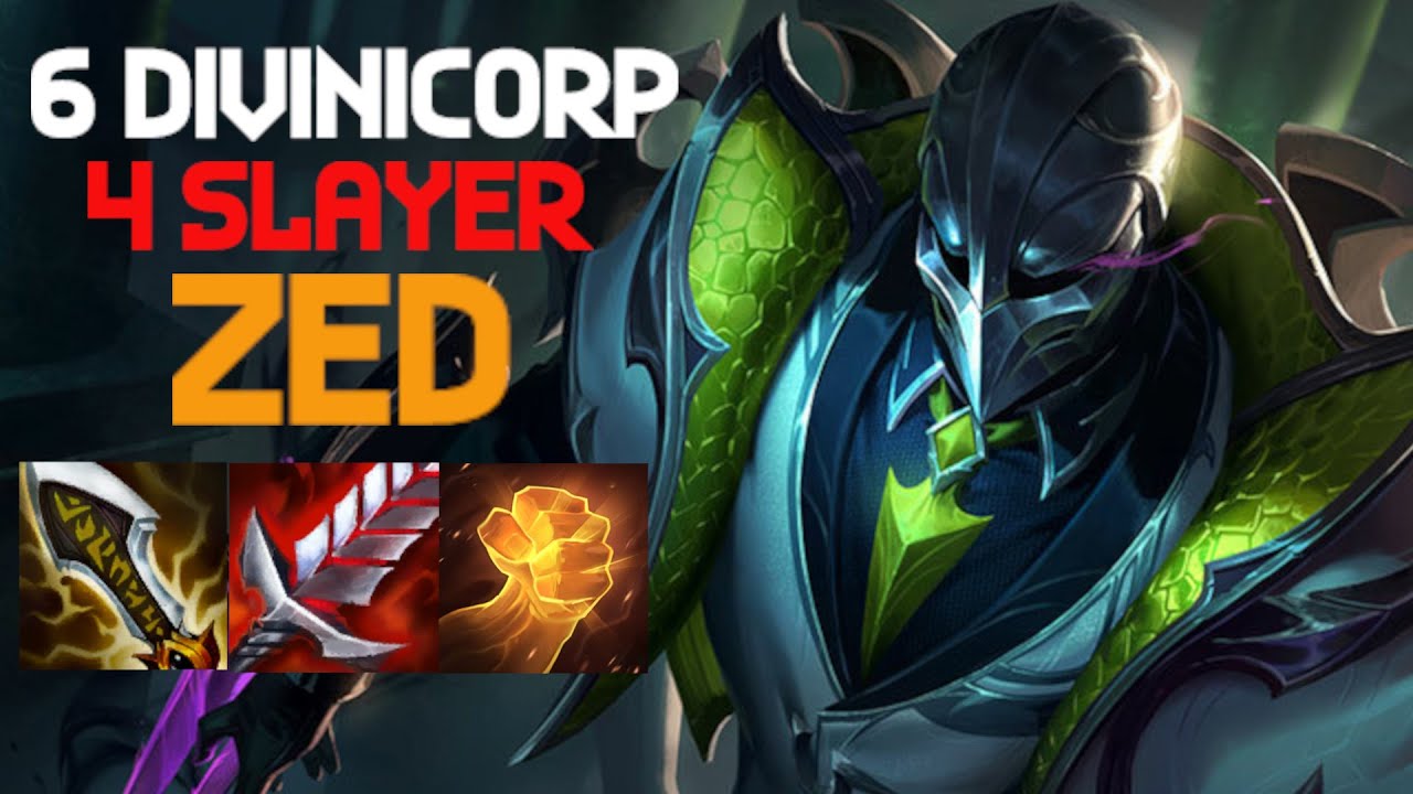 This Slayer / Divinicorp ZED Comp is BROKEN - TFT Set 14 - YouTube