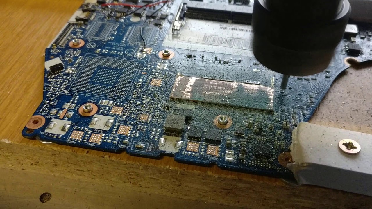 BGA REMOVAL BY CNC 1 - YouTube