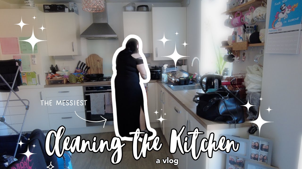 Cleaning the Kitchen | A vlog - YouTube