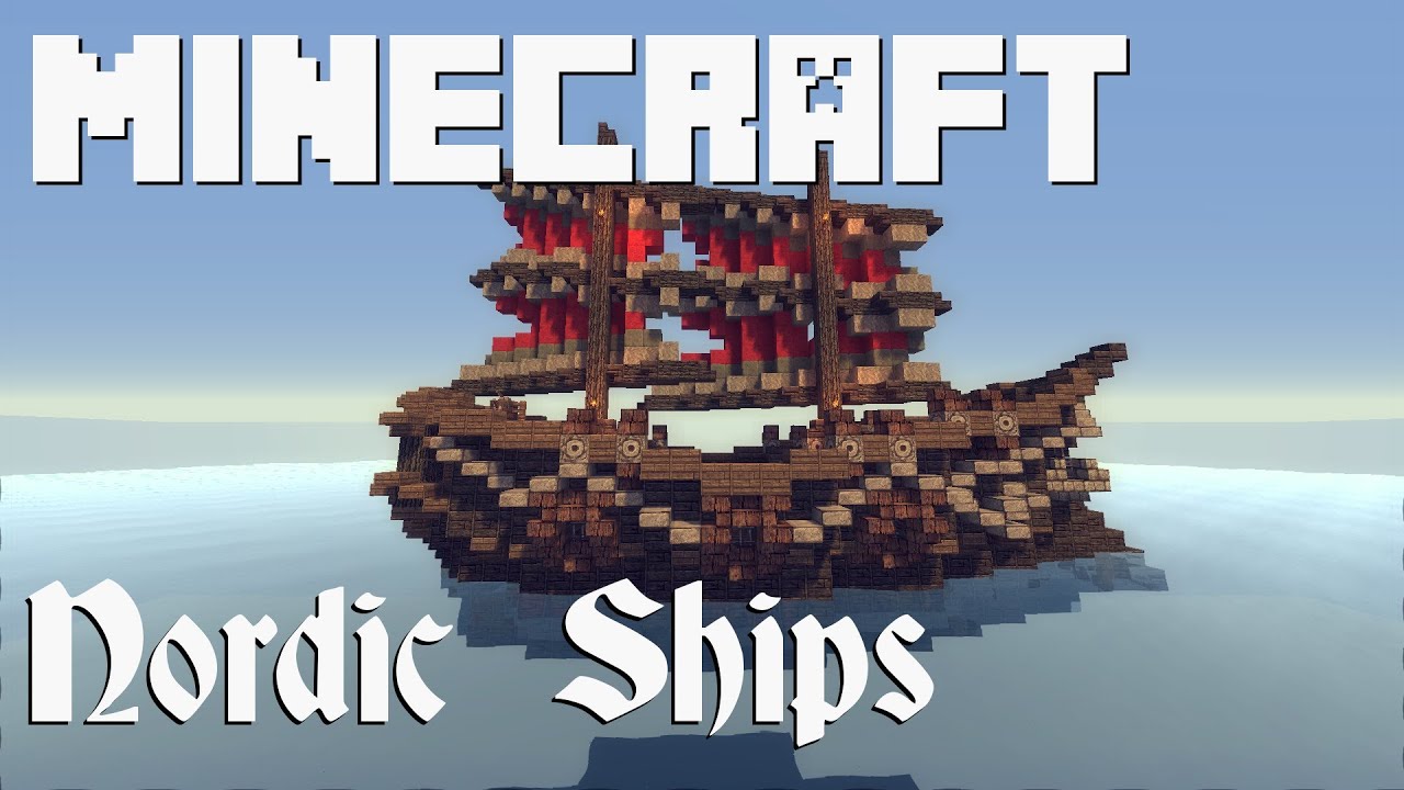 Minecraft Show Around: Nordic Ships - YouTube