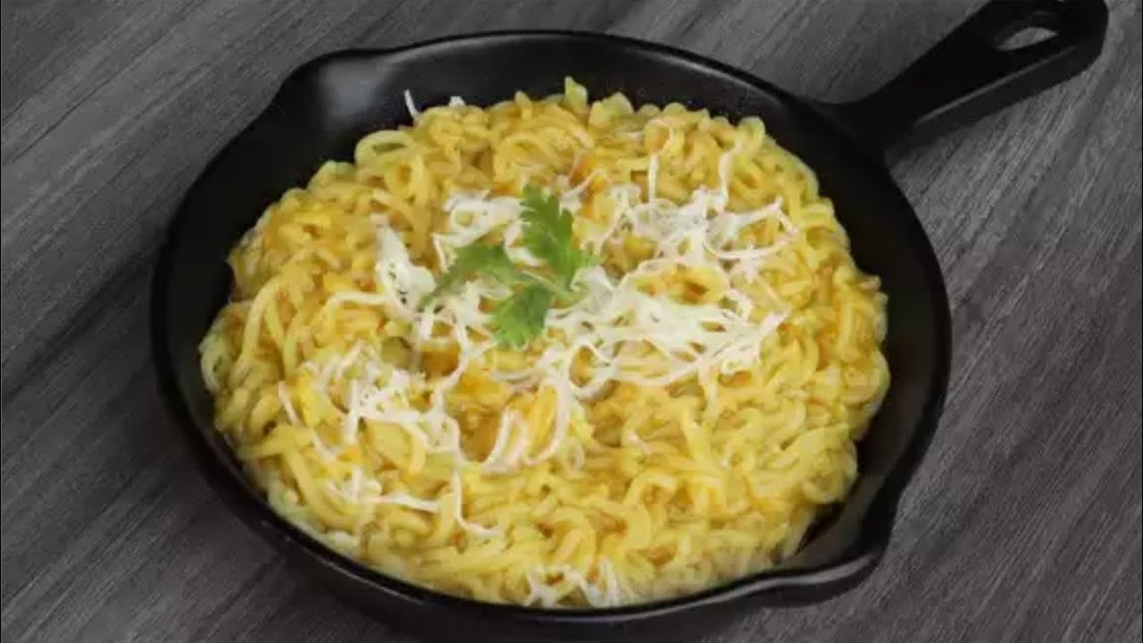 Cheese Maggi Recipe | चीज मैगी, Cheesy Maggi | 5 Mins Recipe - YouTube