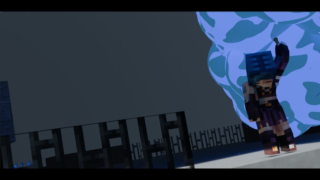 I recreated Jinx lighting the flare arcane in minecraft¡ - YouTube