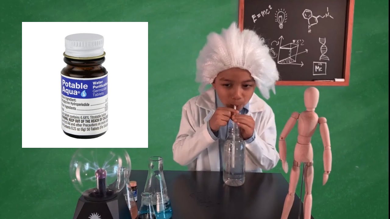 Drinking Nasty Swamp Water (Using Purification Tablets) - YouTube