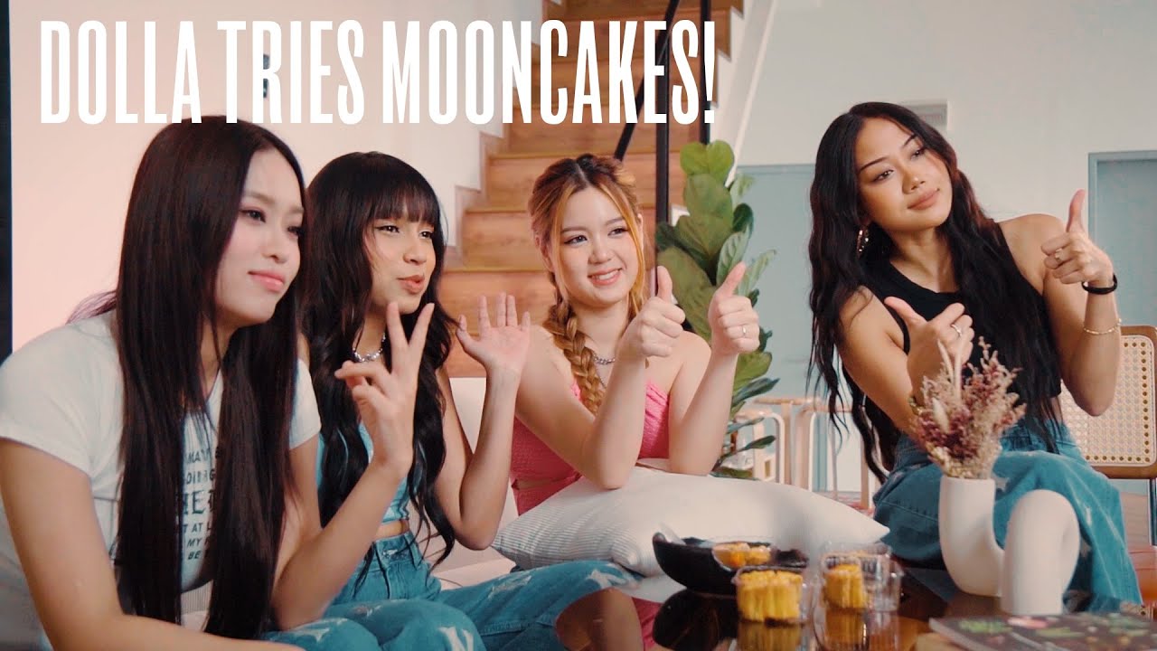 Mooncake with DOLLA! [Sya & Sab's first!] - YouTube