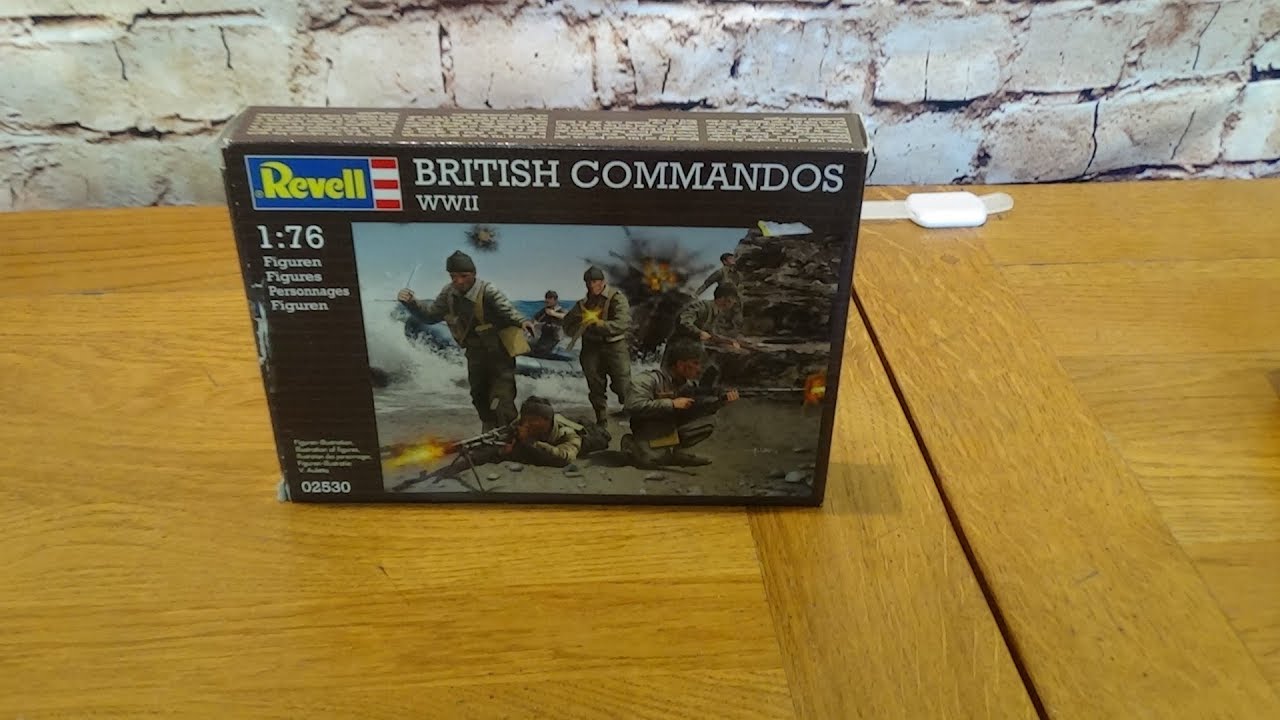 Plastic Soldier Review: REVELL (MATCHBOX) 1:76 WW2 British Commandos ...