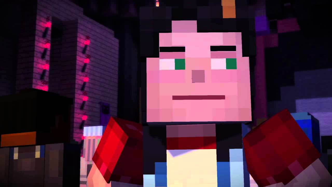 Minecraft Story Mode Rescuing Lucas - YouTube