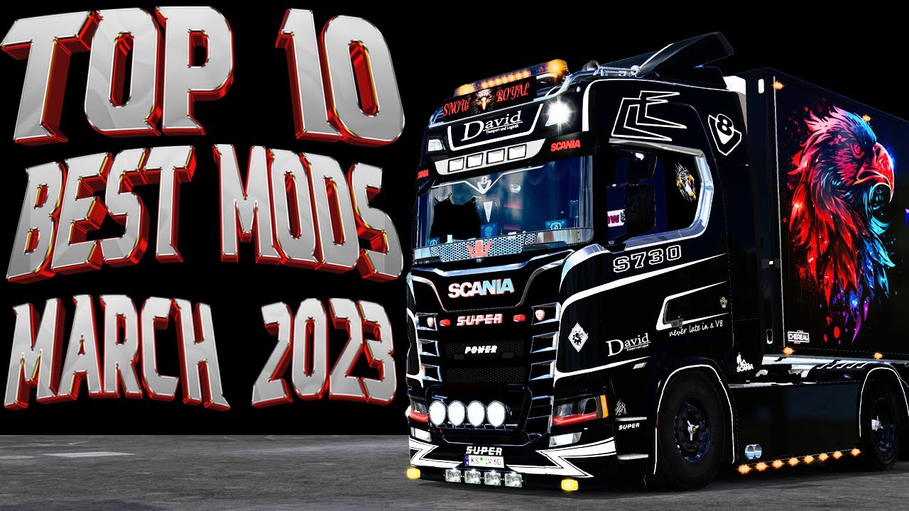 ETS2 1.46 TOP 10 BEST MODS MARCH 2023 - YouTube