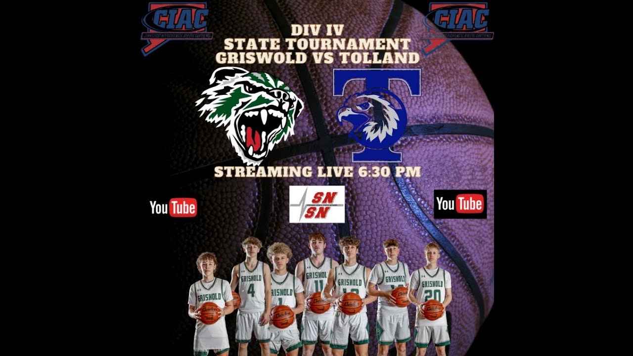 CIAC DIVISION IV State Basketball Tournament 2nd Round - Griswold ...