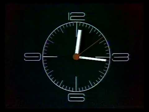 ORF, Nachrichten zum Sendeschluss, Rediffusion Testbild, ca. 09.11.1985 ...