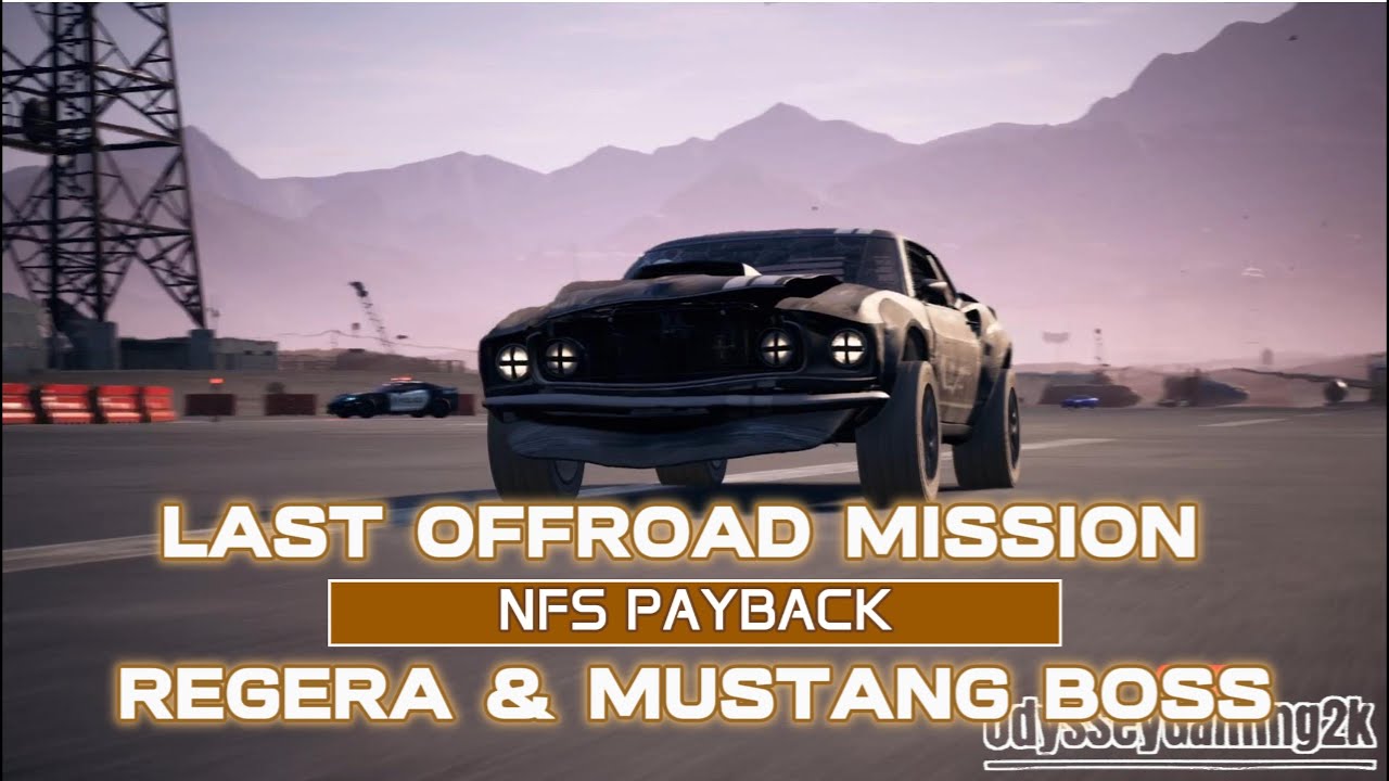 Final Off Road Mission NFS Payback 4K 60FPS Logitech G29 Ps5 Gameplay ...