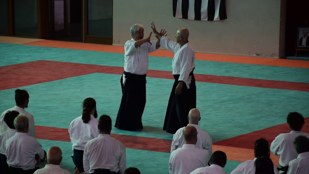 Stage AIKIDO à Lesneven 2019 YAMADA sensei N°2 - YouTube
