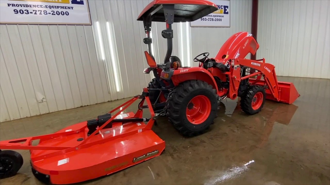 KUBOTA L2501 - YouTube