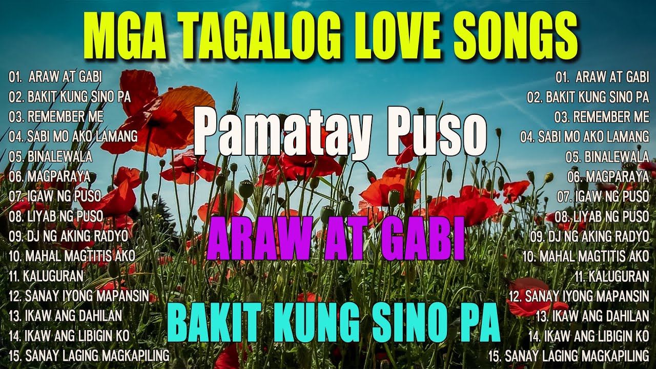 Top Trending Tagalog Lumang Love Songs - Mga Lumang Tugtugin Opm ...
