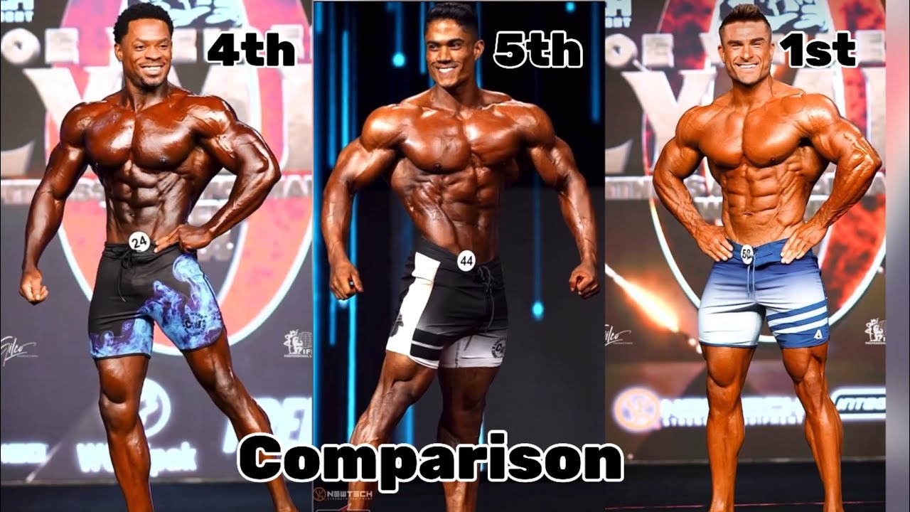 Emanual hunter , Edvan palmeira and Ryan terry comparison Men’s ...