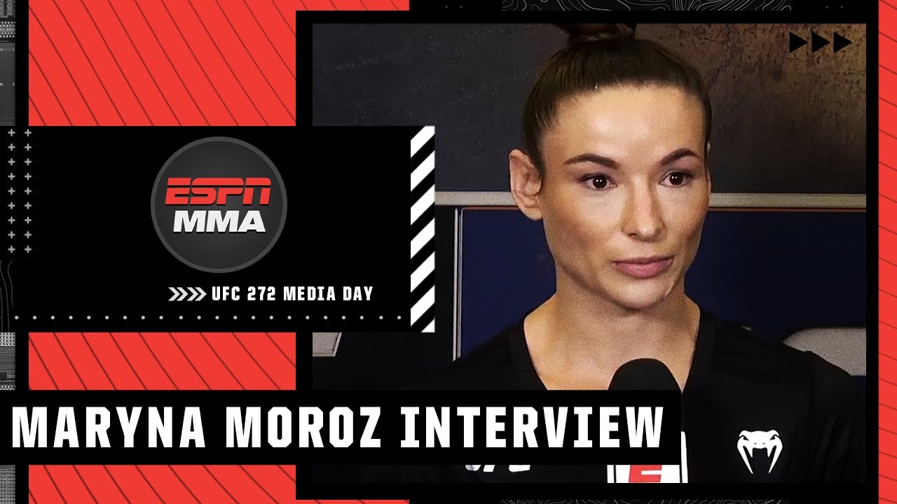 Maryna Moroz discusses preparing for UFC 272 amid war in Ukraine | ESPN ...