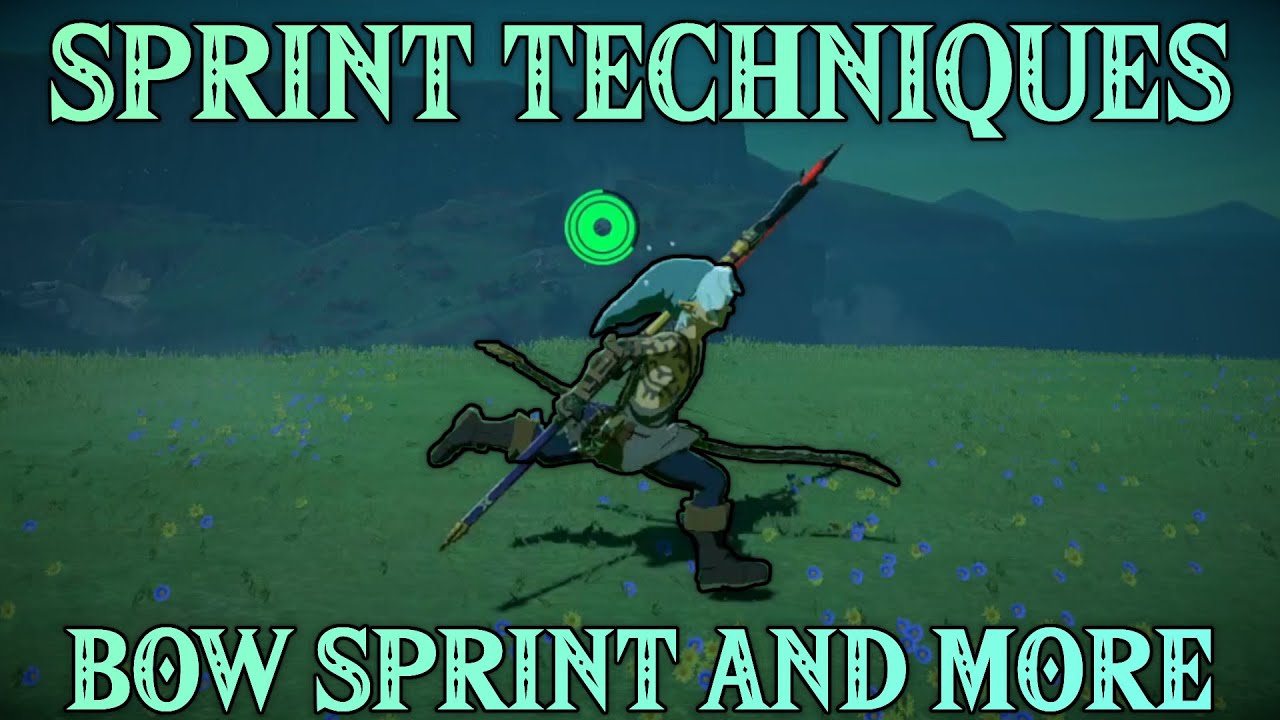 Bow Sprint AND MORE - New Sprint Techniques in Tears of the Kingdom ...