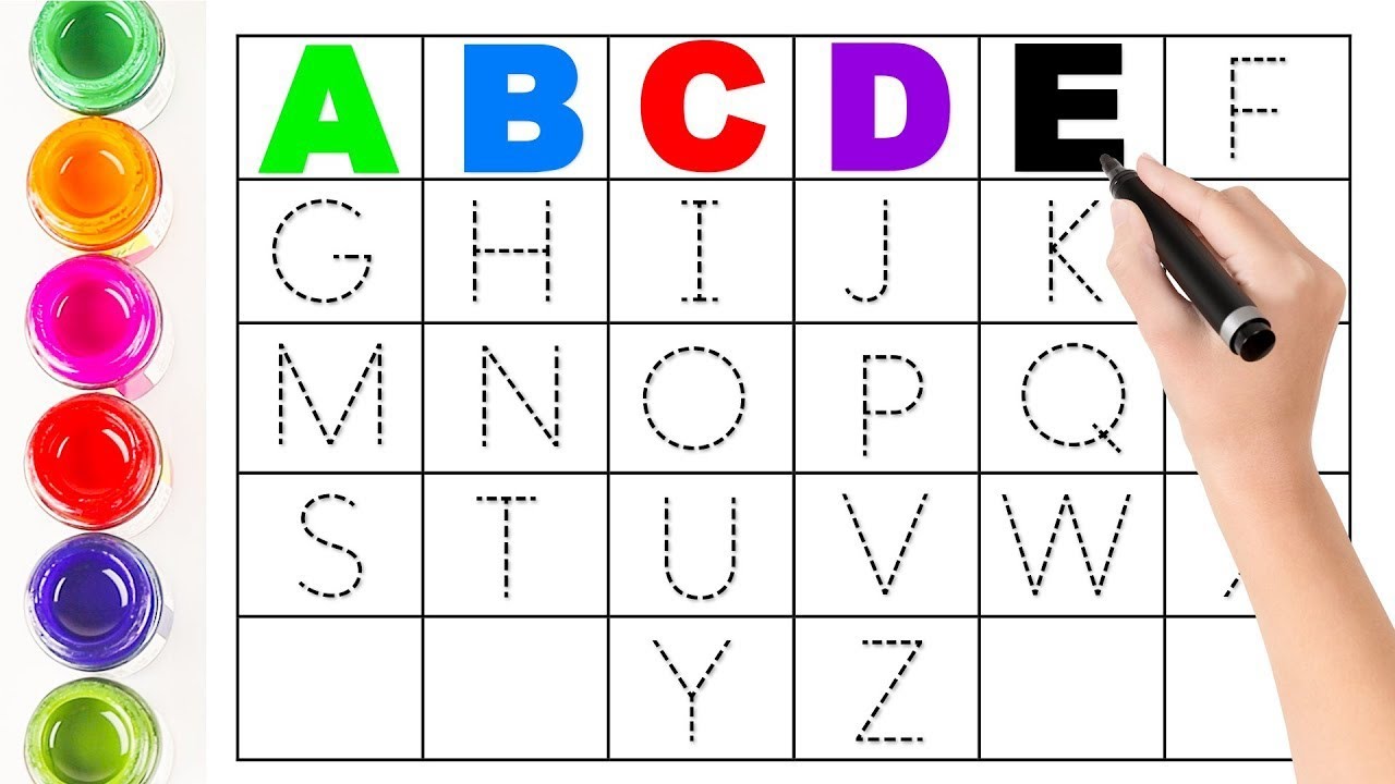 Abc Alphabets for kids | Learn abcd, alphabets song, preschool, kids ...