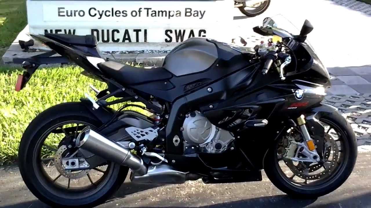 2011 BMW S1000RR Grey Metallic Motorcycle - YouTube