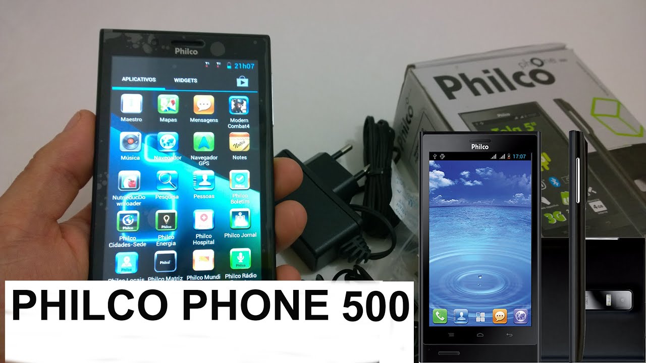 Philco Phone 500 - O Que Vem na Caixa [Unboxing Brasil] - YouTube