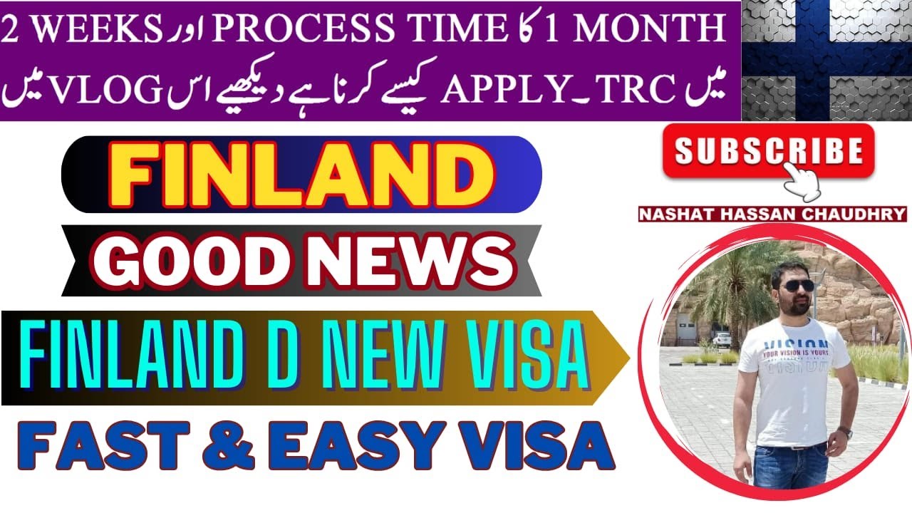 Finland D New Visa| TRC Card within 2 weeks| Fast & Easy Schengen Visa ...