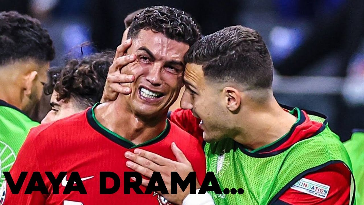 CRISTIANO RONALDO FALLA UN PENALTY DECISIVO Y SE PONE A LLORAR | LAS ...