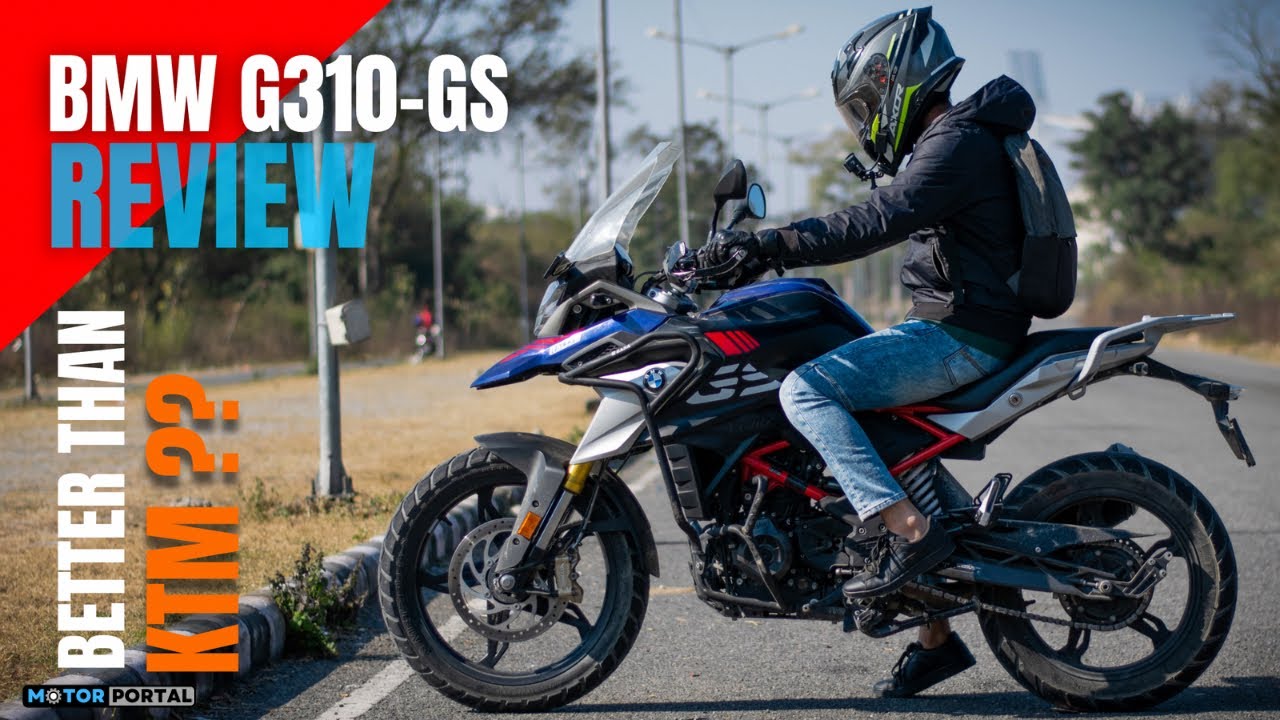 BMW G310 GS Review | Better than KTM Adventure 390 ? - YouTube