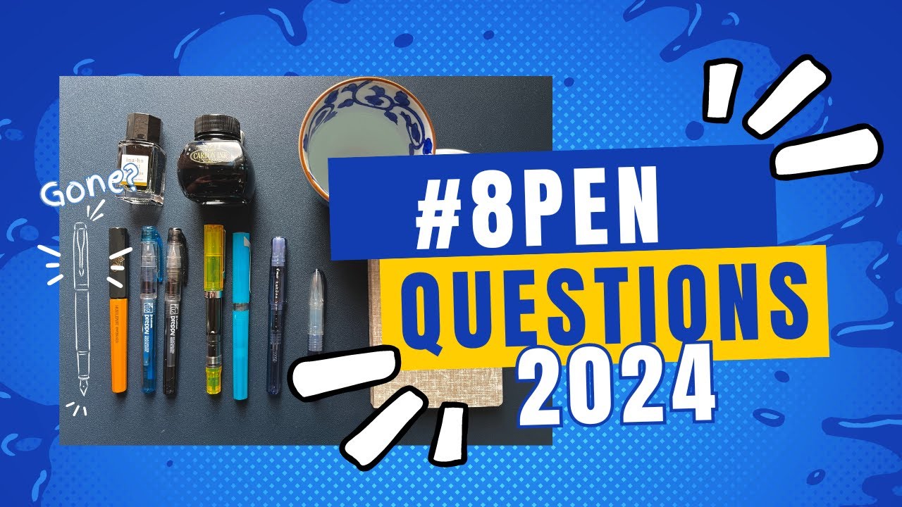 Losing 1️⃣ of my pen right before answering #8penquestions2024 - YouTube