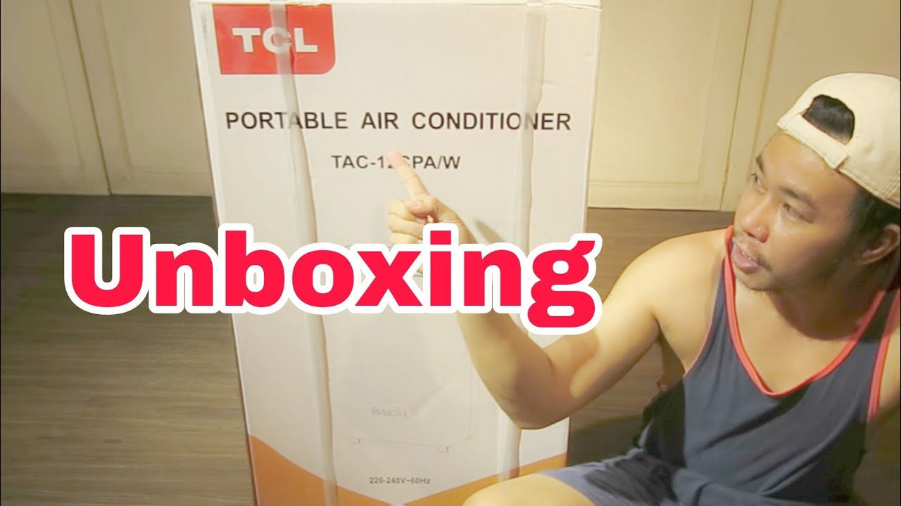 TCL Portable Air Conditioner Unboxing - YouTube