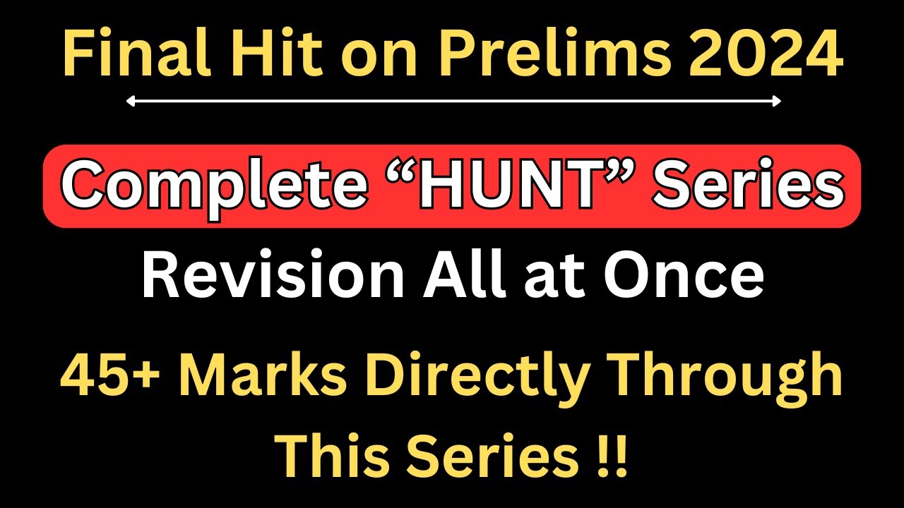 One *Final* Push - Revise all High Yielding Topics in One Go! - YouTube