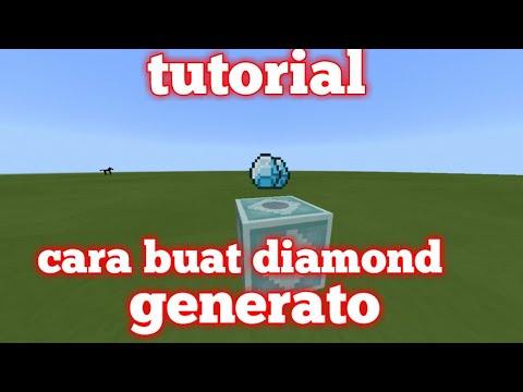 [TUTORIAL] cara buat diamond generator [Minecraft indonesia] - YouTube